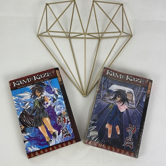 Tokyopop | Accents | Kami Kaze Satoshi Shiki Volumes Two Three | Poshmark